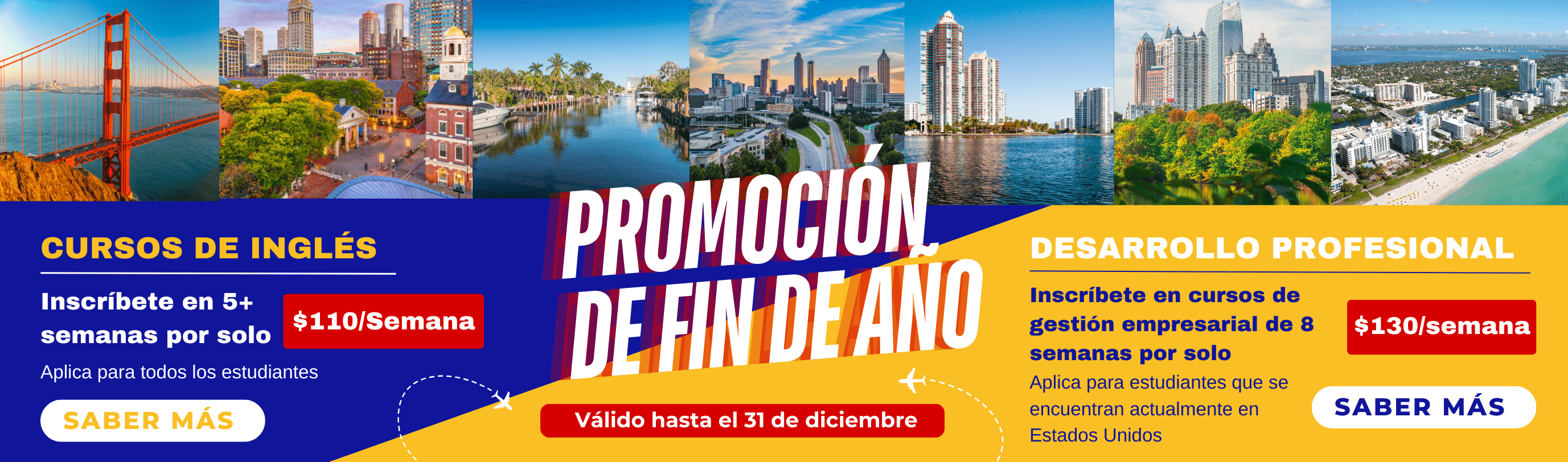 Cursos de Inglés en Estados Unidos | TALK Schools